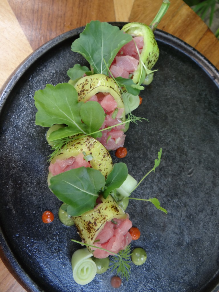 Xcatic relleno de tartar de atún | Saborearte