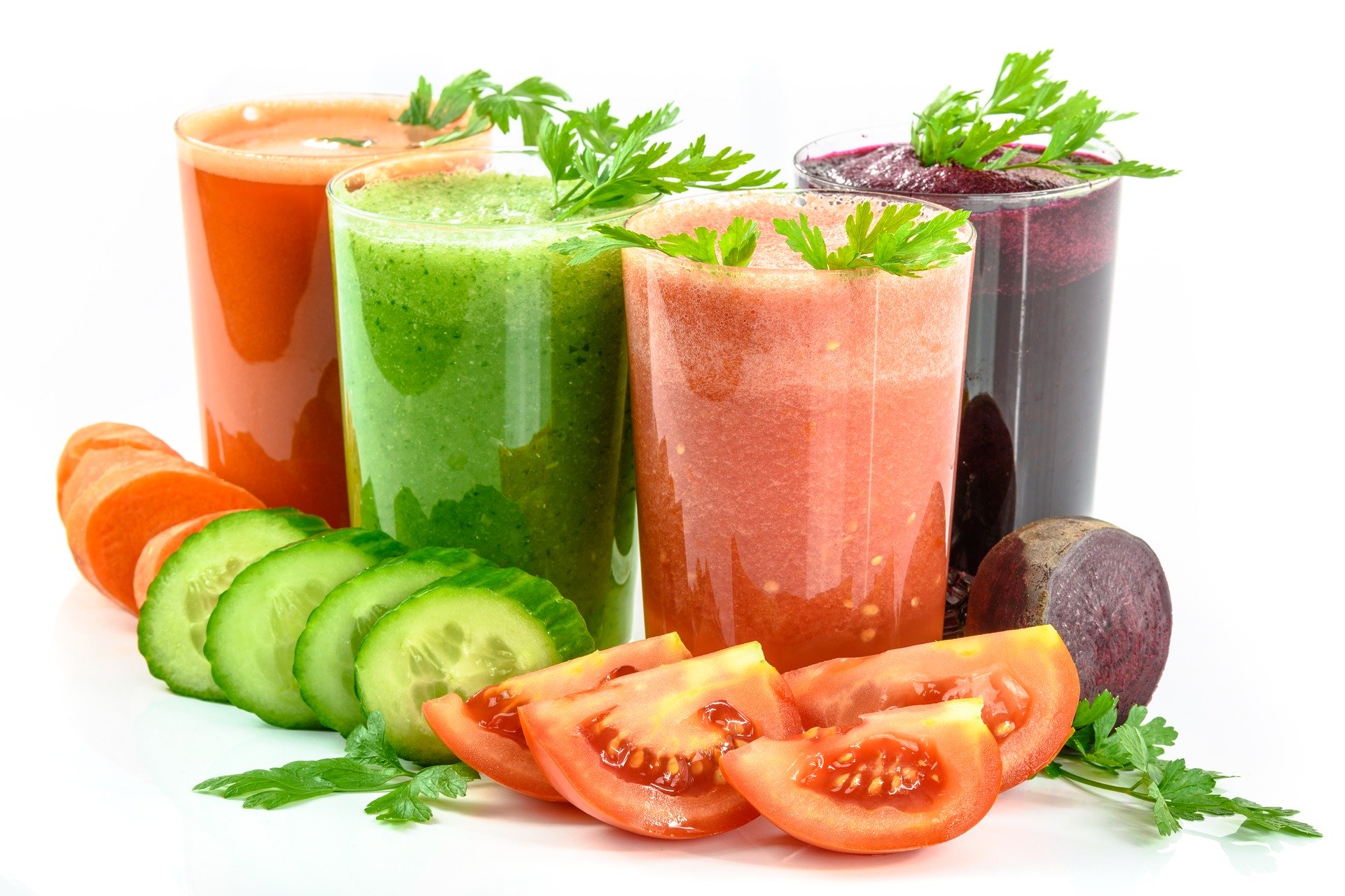 Jugos energéticos con frutas y verduras | Saborearte