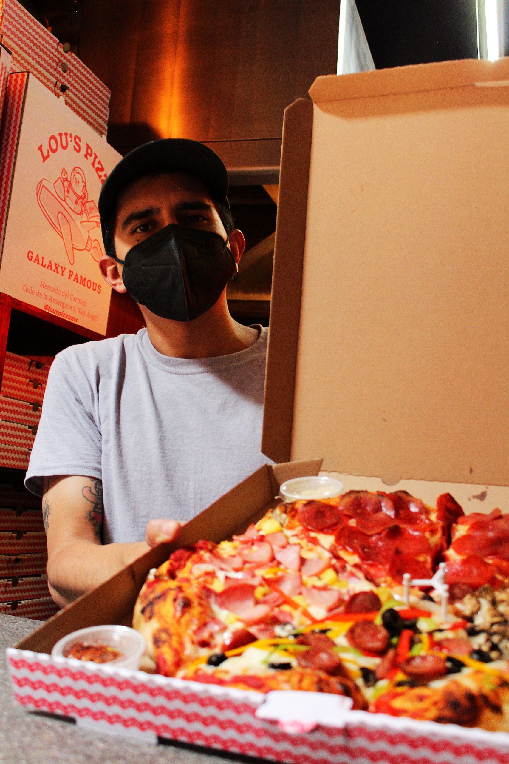 Lou’s pizza, al estilo de las tortugas ninja | Saborearte